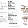 Printable To-Go Menu | The Baker - New Bedford